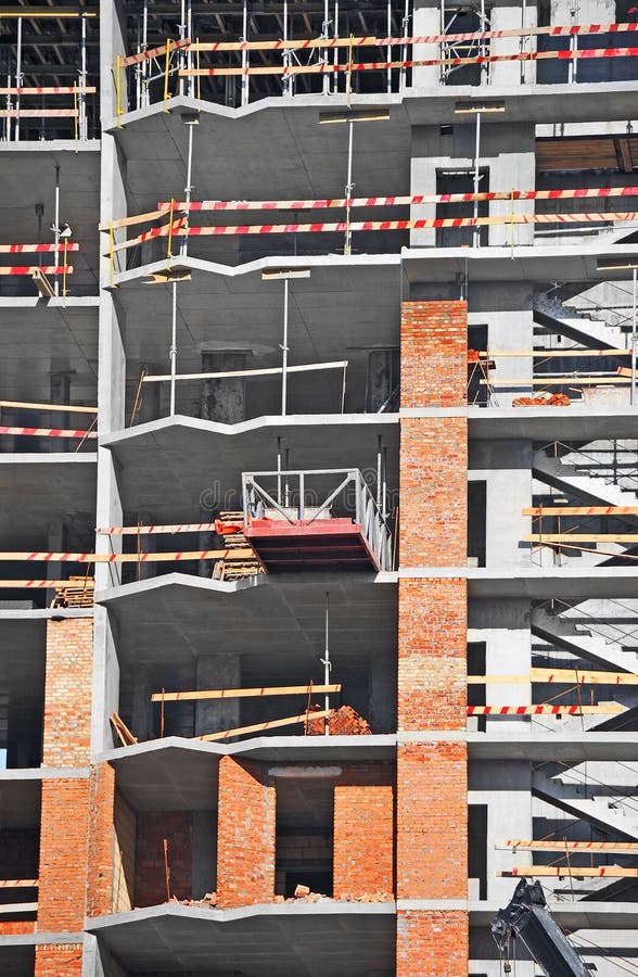 Construction site work stock photo. Image of dwelling - 42455550