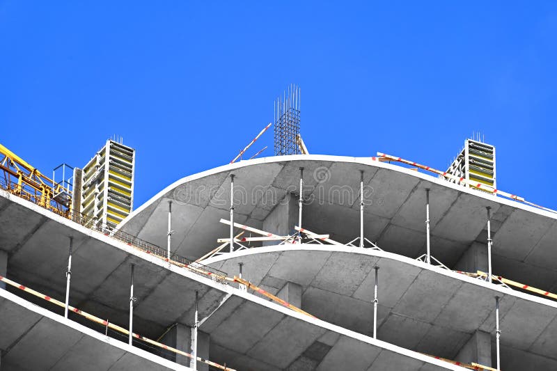Construction site work stock image. Image of exterior - 202567523