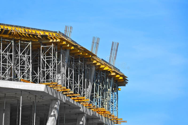 Construction site work stock photo. Image of development - 161063652