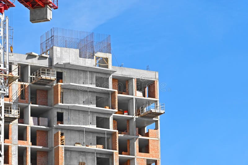 Construction site work stock photo. Image of dwelling - 233843518