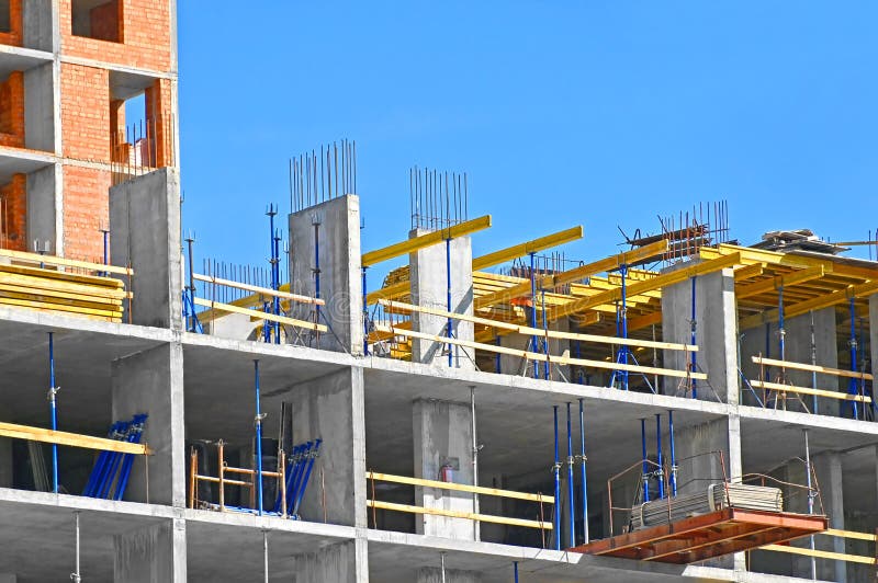 Construction site work stock image. Image of house, housing - 237278045