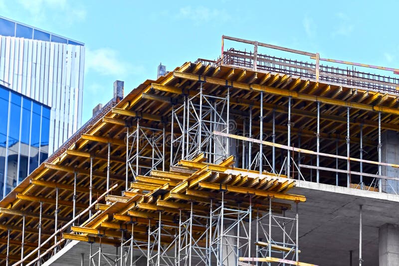 Construction site work stock image. Image of architecture - 316974003