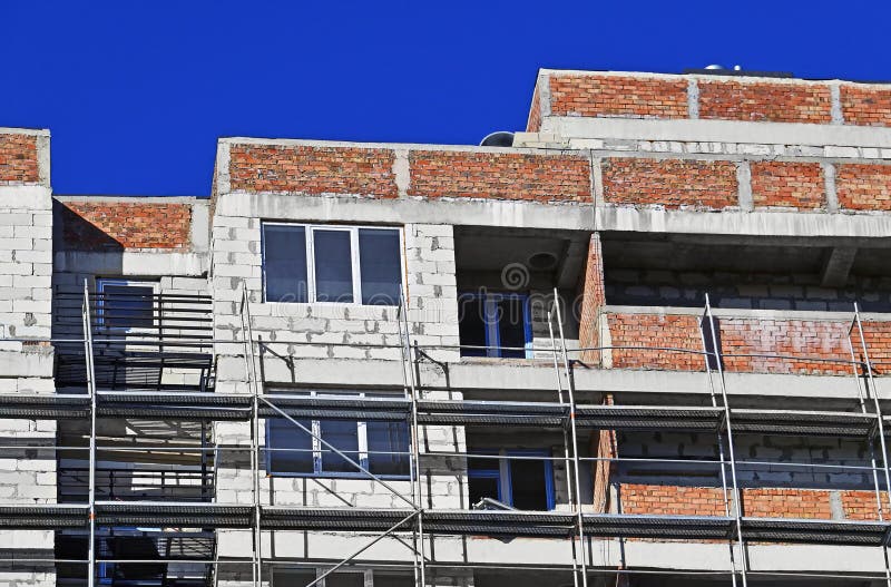 Construction site work stock image. Image of architecture - 316974005