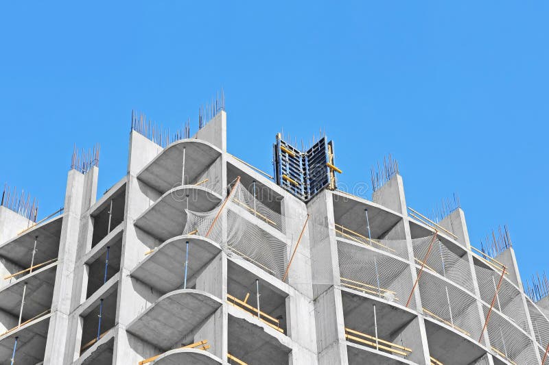 Construction site work stock image. Image of development - 54215785