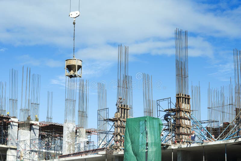 Construction site work stock image. Image of architectures - 34737763