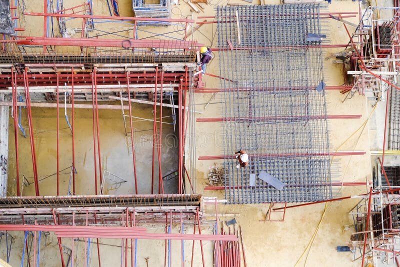 Construction site workers stock photo. Image of machinery - 234652356