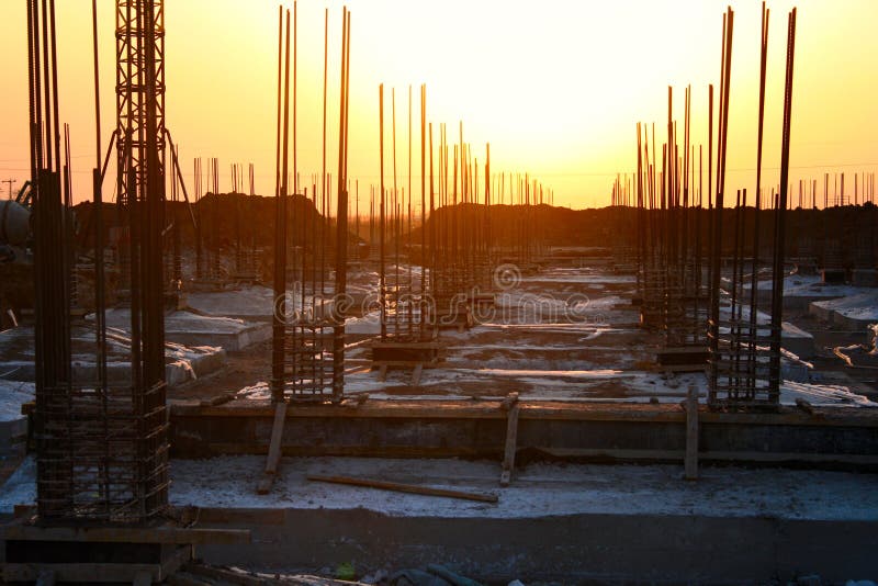 Construction sites stock image. Image of architecture - 18951199