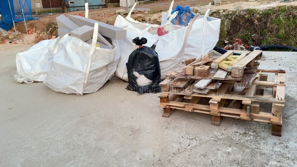 Construction Sites Generate Various Types of Waste and Surplus Pallets ...