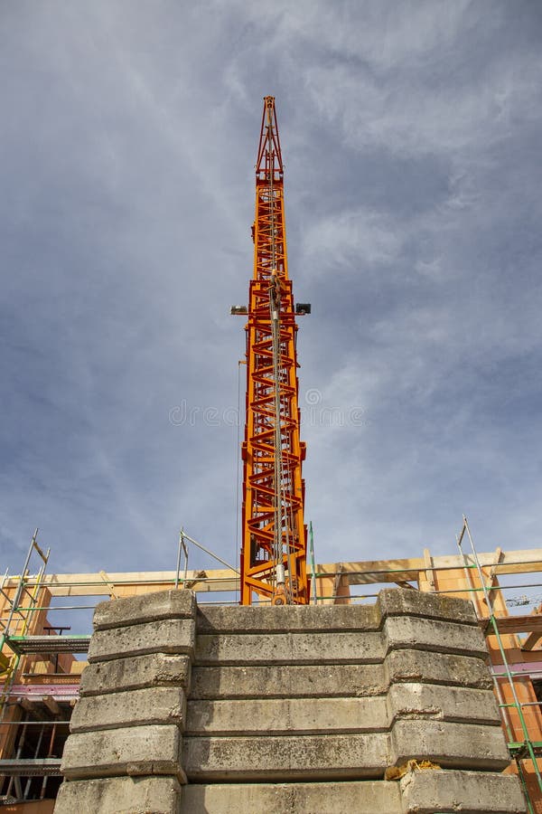 House Construction in the New Development Area, Germany Stock Image ...