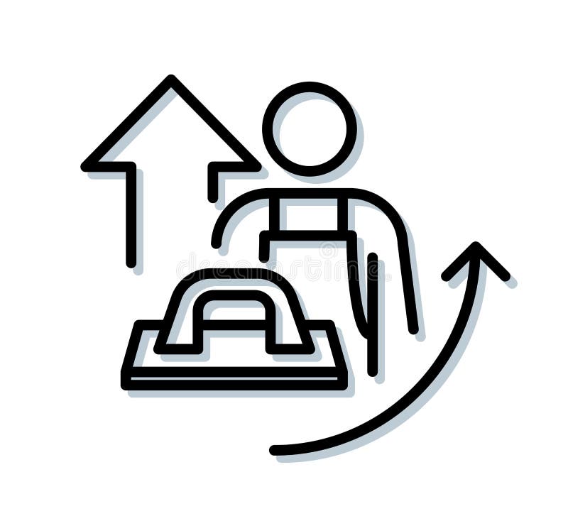 Construction Skill Workmanship Demand - Icon Stock Illustration ...