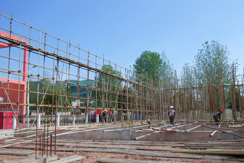 Construction editorial stock photo. Image of city, asian - 77289048