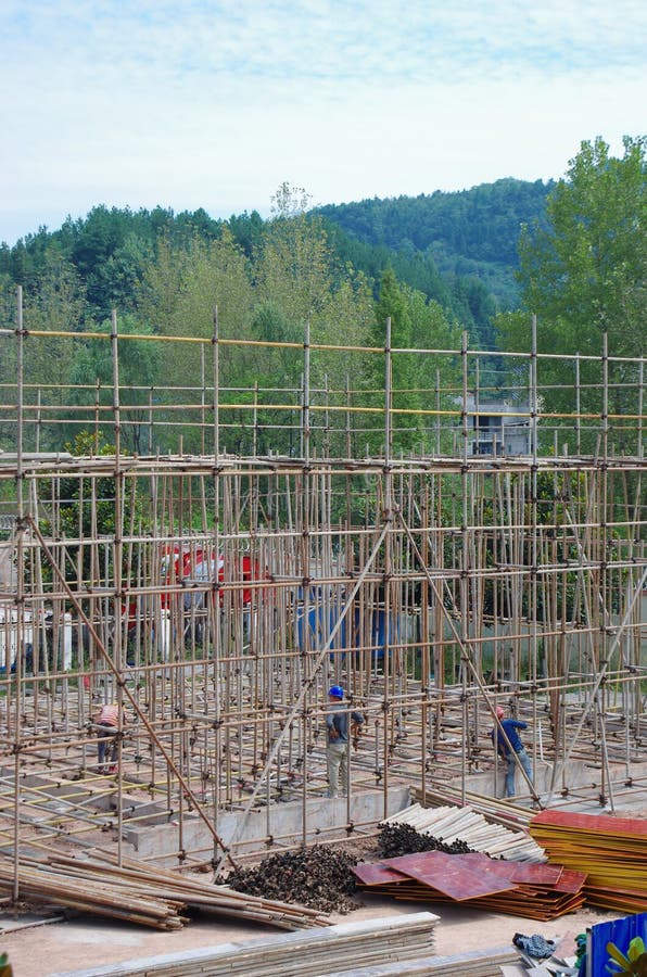 Construction editorial stock image. Image of action, asia - 77289054