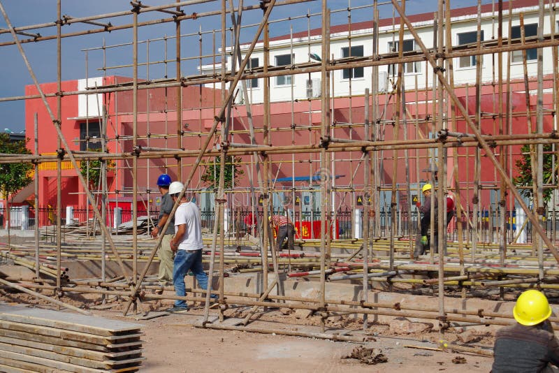 Construction editorial photography. Image of house, employment - 77289067