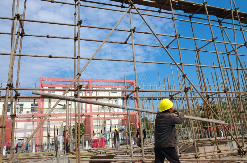Construction editorial stock photo. Image of china, construct - 77289088