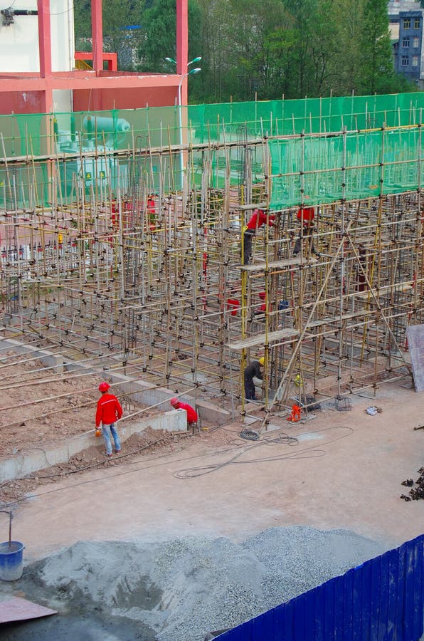 Construction editorial stock image. Image of city, male - 77534749