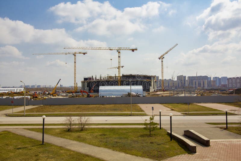 Construction of the Sports Complex of the Stadium. Sport Development ...