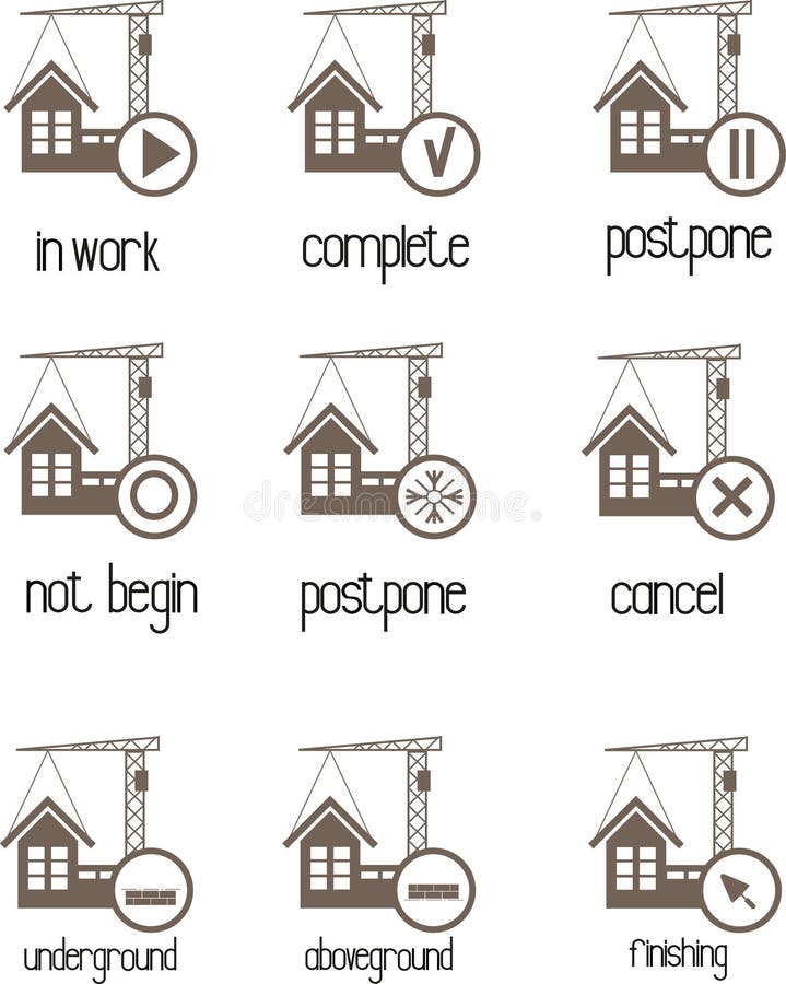 Constuction Stages Stock Illustrations – 1 Constuction Stages Stock ...