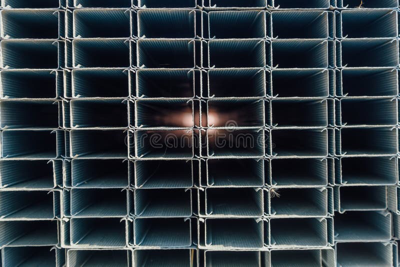 Construction Steel Profile Pipe of Rectangular Shape with Corrugated ...