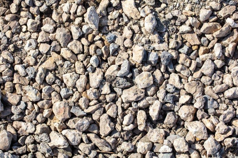 Construction Stone Crushed Stone As Abstract Background Stock Photo ...