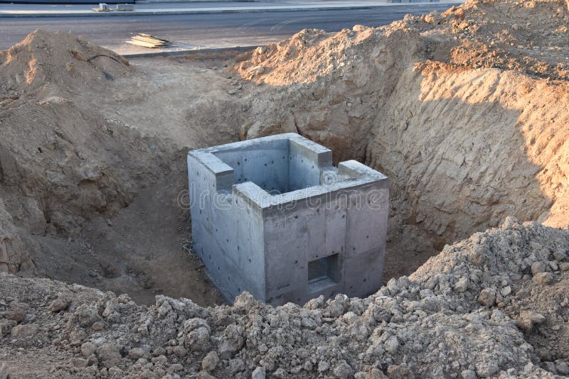 Construction of Stormwater Pits, Sanitary Sewer System Distribution ...