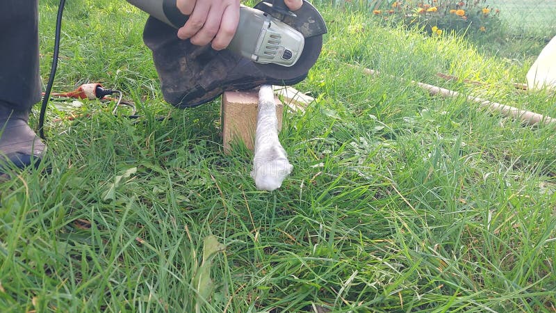 The Construction of a Strip Foundation Reinforcement Frame for a ...