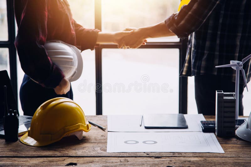 Construction and Structure Concept of Engineer Working Drawing on ...