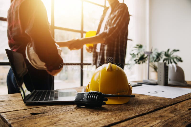 Construction and Structure Concept of Engineer Working Drawing on ...