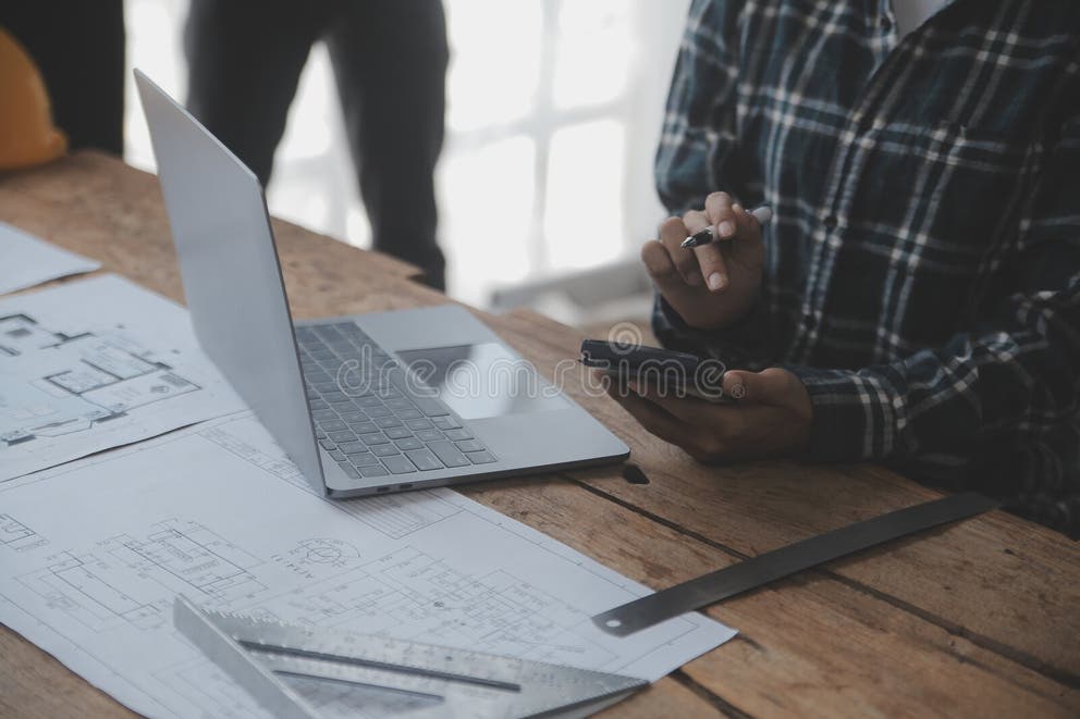 Construction and Structure Concept of Engineer Working Drawing on ...