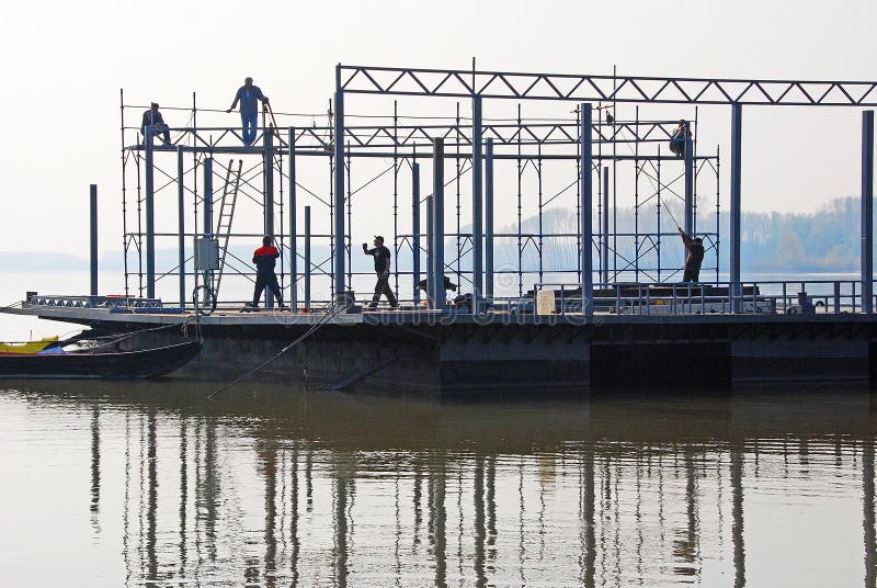 The Construction of Structures Editorial Photo - Image of firm ...