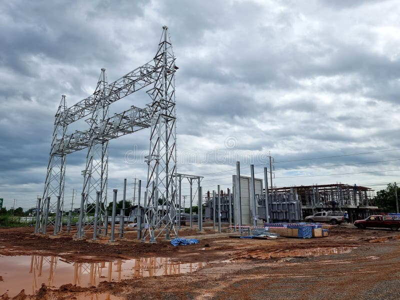 Take Off Tower Substation Stock Photos - Free & Royalty-Free Stock ...