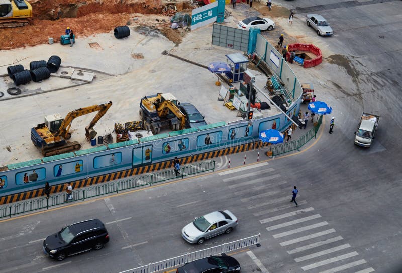 Construction of the Subway Station Editorial Photo - Image of station ...