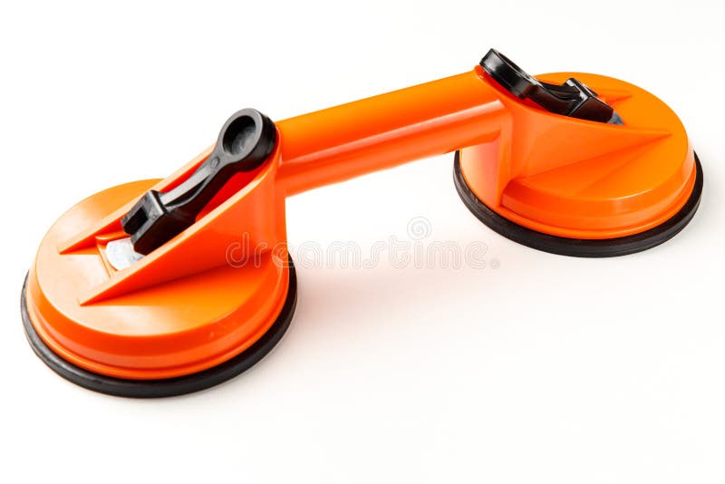 Construction Suction Cup Isolated on White Backgrounds Stock Image ...