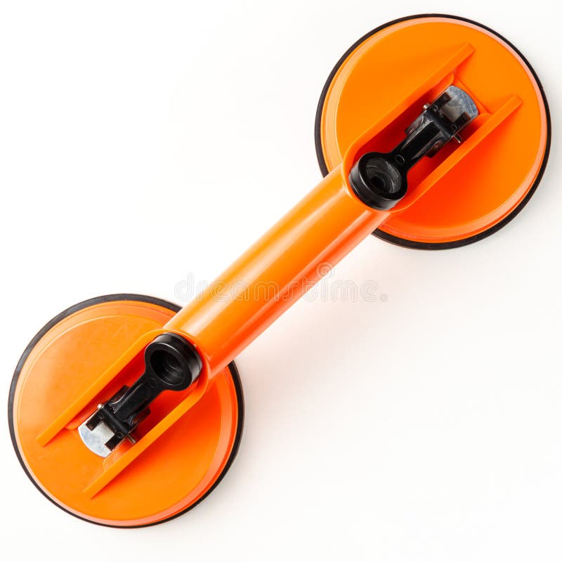 Construction Suction Cup Isolated on White Backgrounds. Professional ...