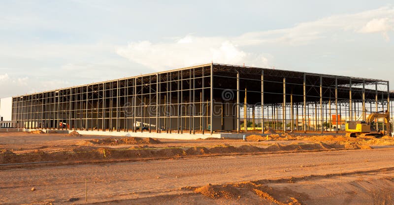 Warehouse stock photo. Image of truck, frame, steel, material - 39068862