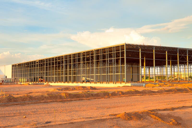 Warehouse stock photo. Image of truck, frame, steel, material - 39068862