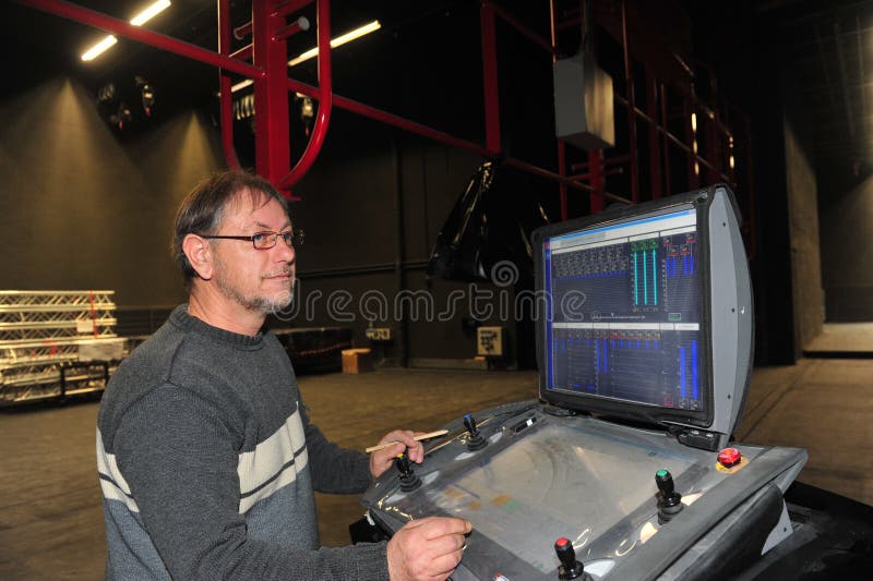 Construction with it Support Editorial Image - Image of inventory ...