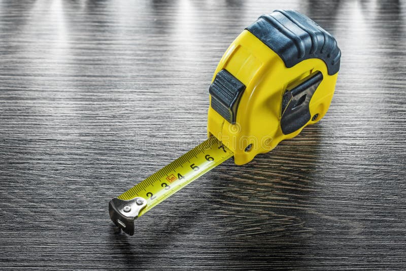 Construction Tape Line on Wooden Board Stock Photo - Image of textured ...