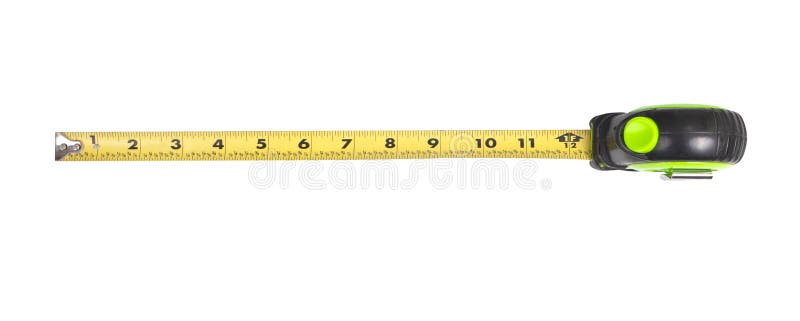 Construction Tape Measurer stock image. Image of instrument - 156343917