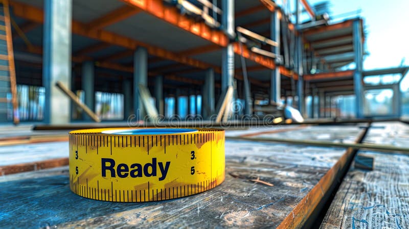 Construction Tape with Ready Symbol Showcases Commitment To Quality at ...