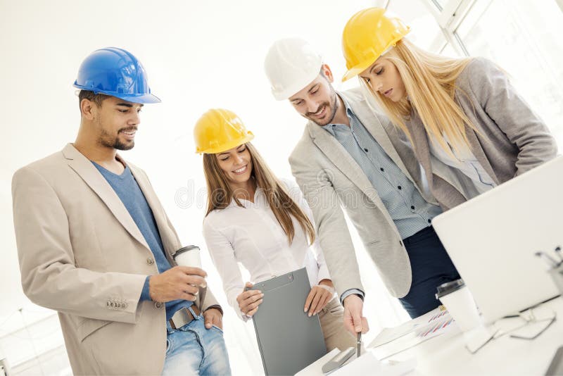 Construction team stock image. Image of built, ethnicity - 76570173