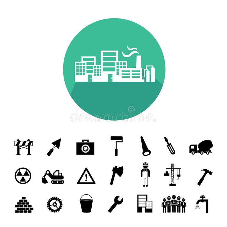 Construction team icon stock vector. Illustration of repairing - 51287748