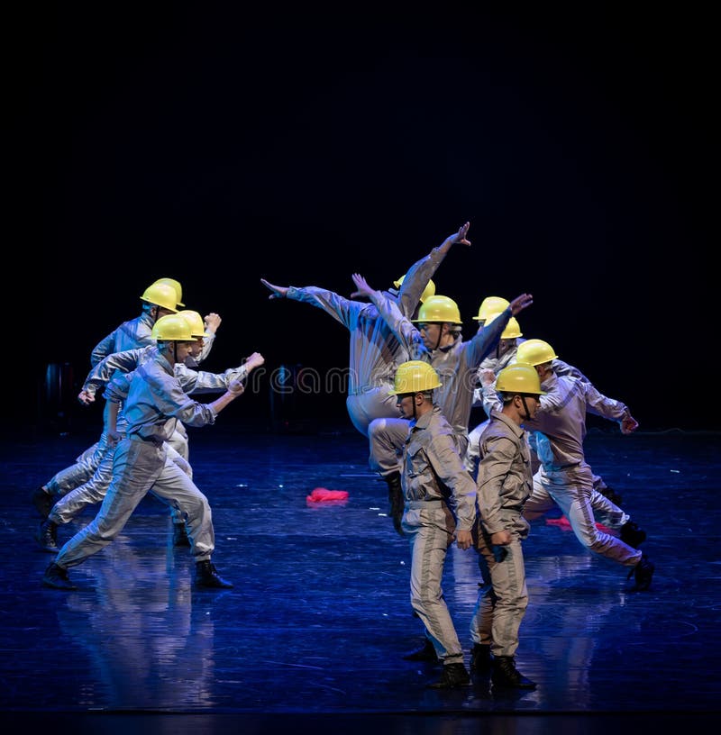 Construction Team 4-Workers` Collective Editorial Image - Image of life ...