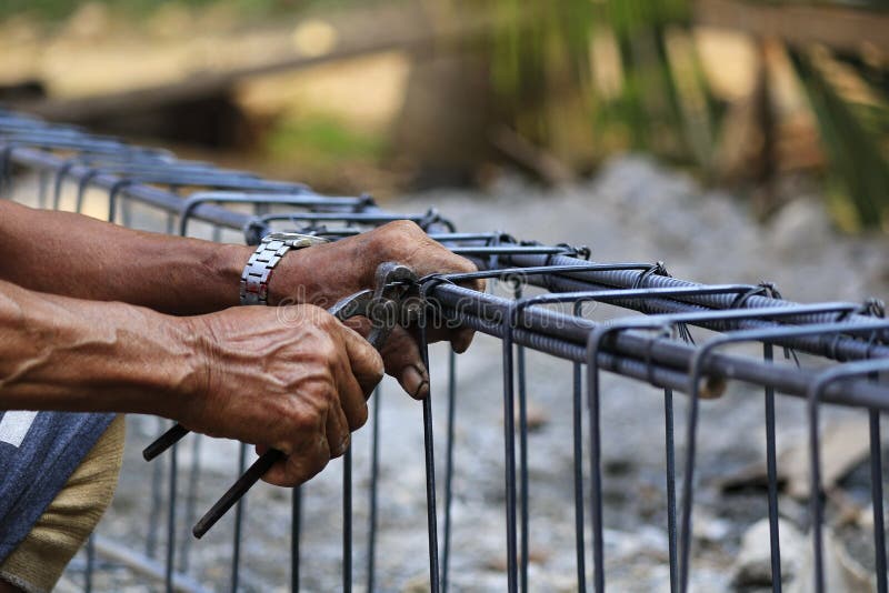 Construction Technicians are Working on Steel, Concrete Building ...