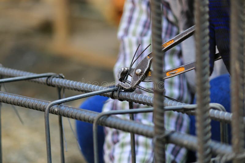Construction Technicians are Working on Steel, Concrete Building ...