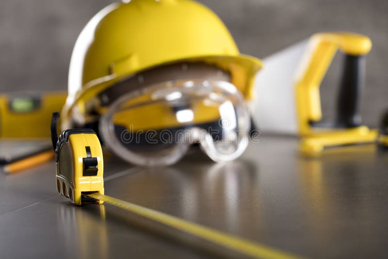 Construction theme. stock image. Image of blueprint, background - 97930343