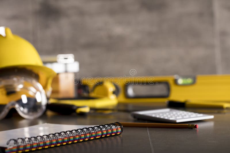 Construction theme. stock image. Image of civil, gray - 97930429