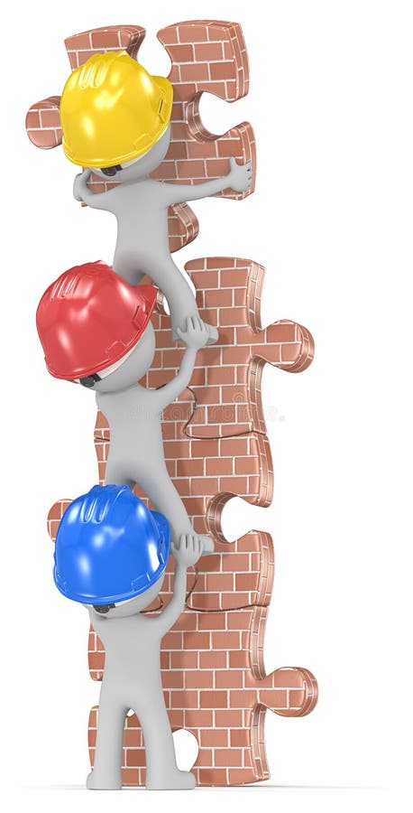 Construction time again. stock illustration. Illustration of building ...