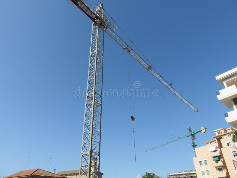 Gru stock image. Image of heavy, construction, heights - 120631149