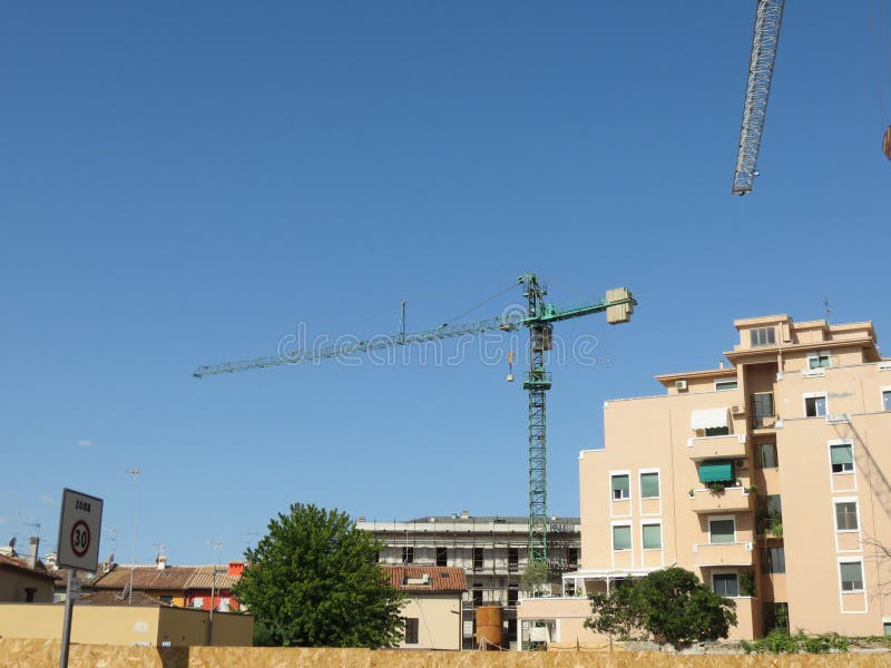 Gru stock image. Image of structures, huge, bring, heights - 120631505