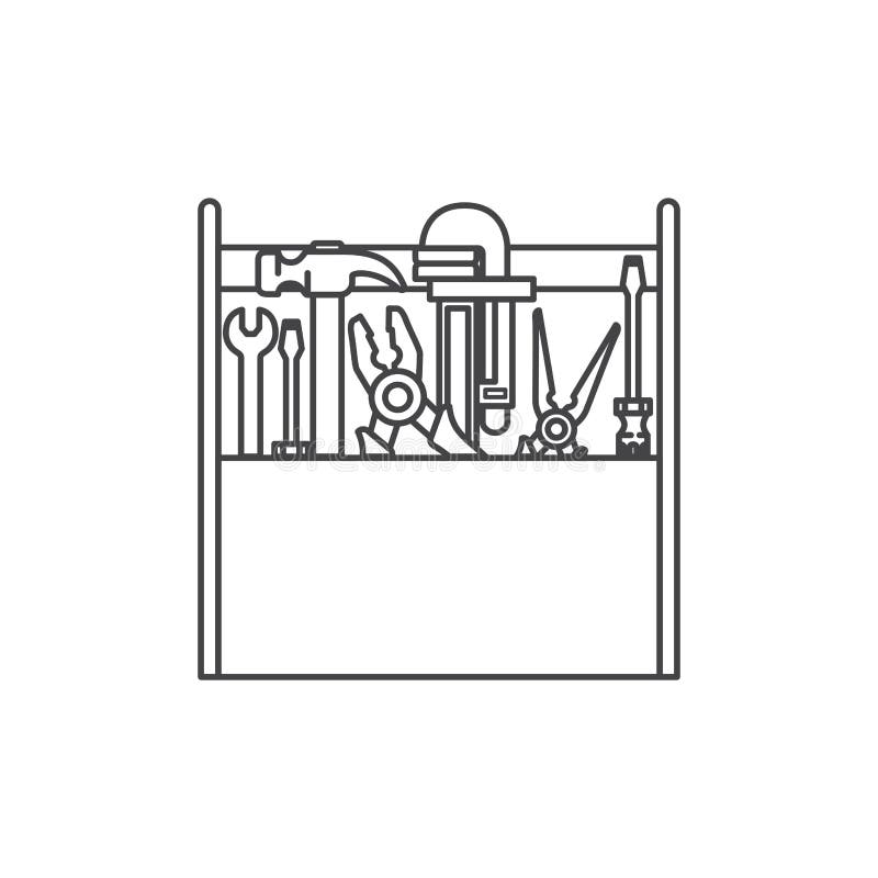 Tool Box Drawing Stock Illustrations – 2,116 Tool Box Drawing Stock ...